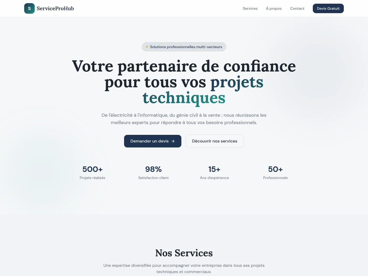 ServicePro Hub