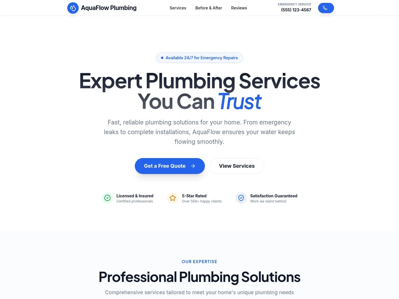 ServicePro Web Presence