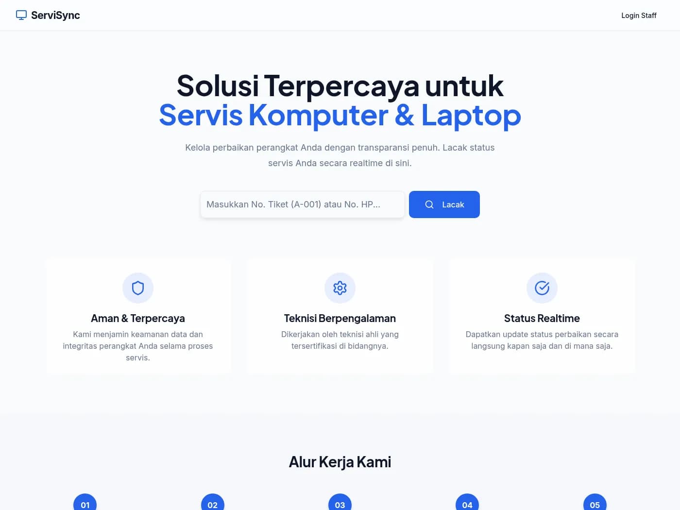 ServiSync Web Manager