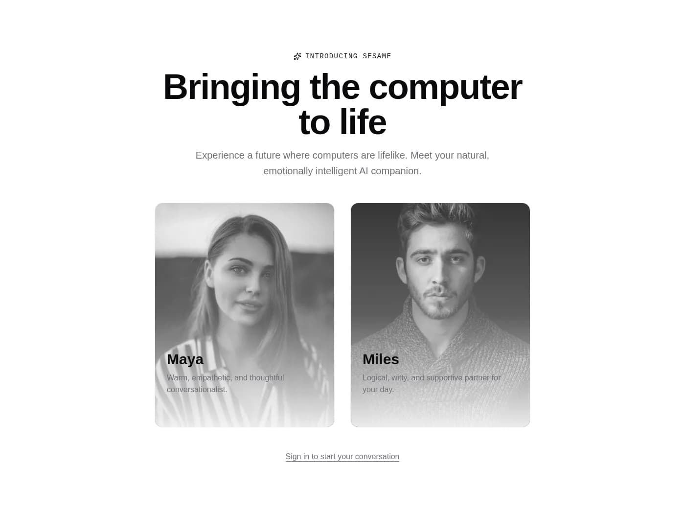 Sesame AI Companion