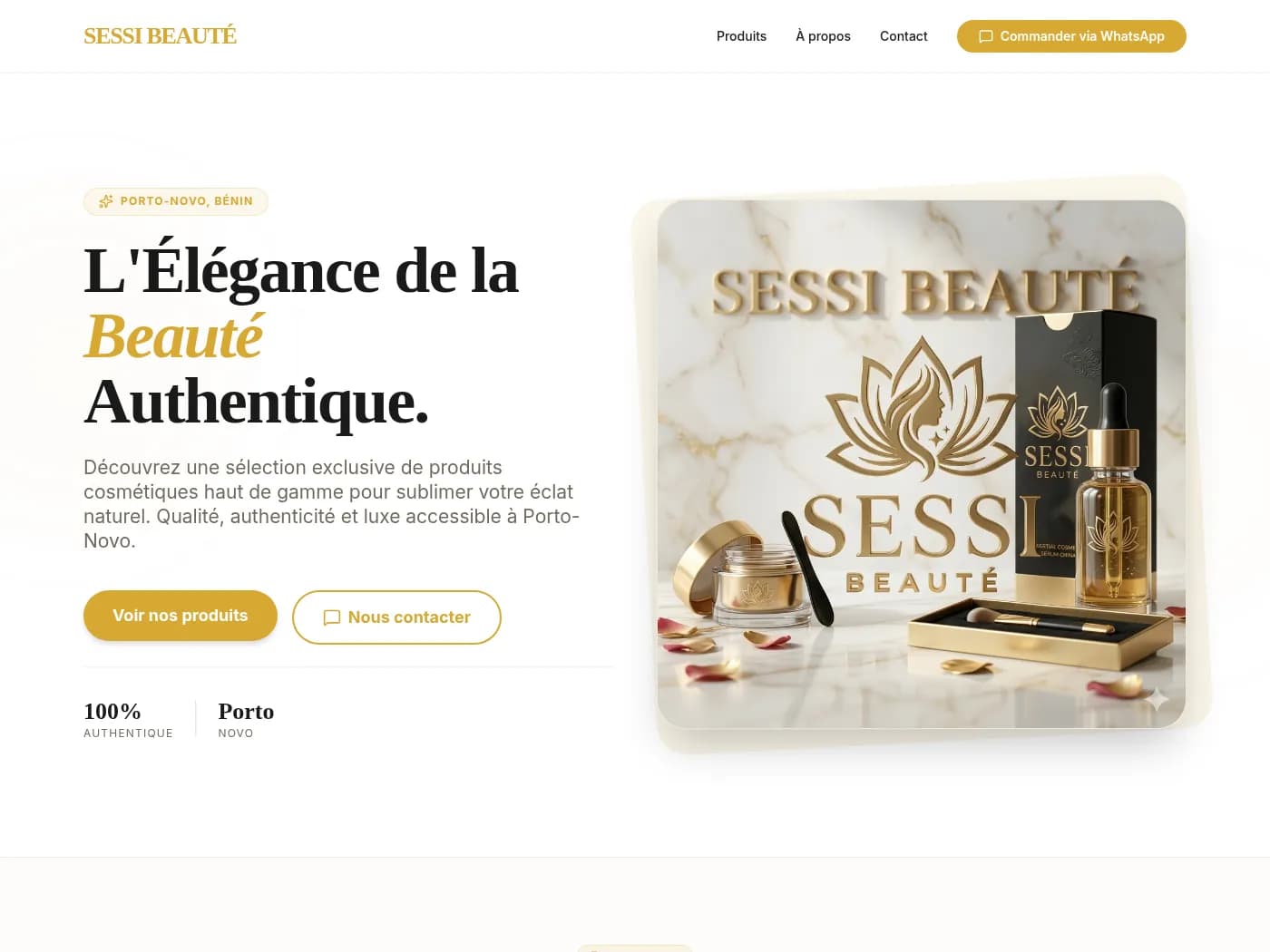 Sessi Beauté Site