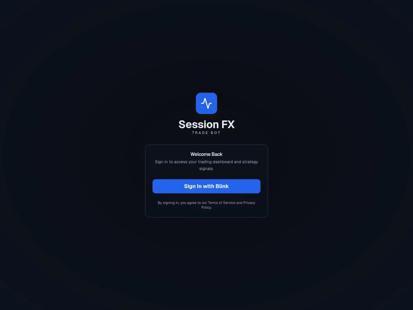 Session FX Trade Bot