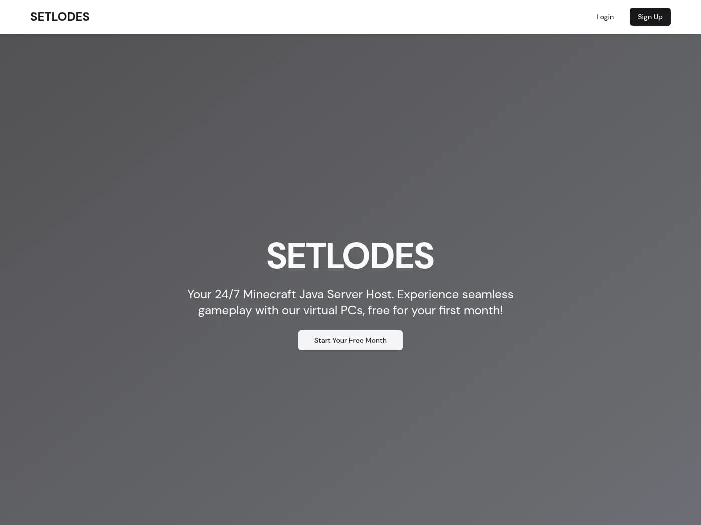 Setlodes Minecraft Host