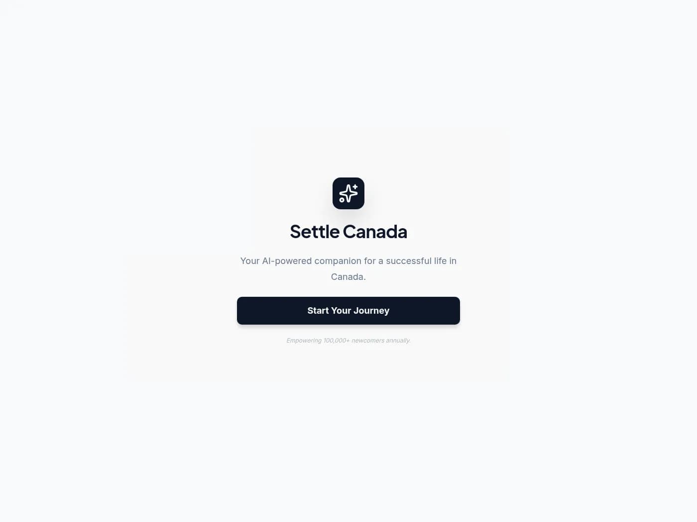 Settle Canada AI Platform