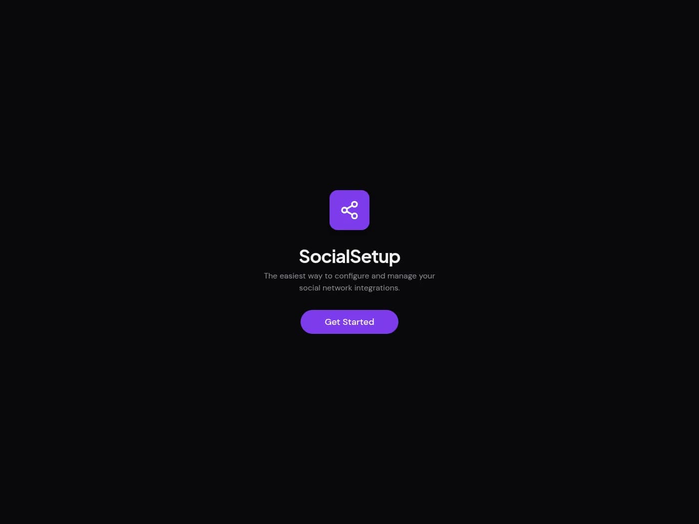 Setup Wizard