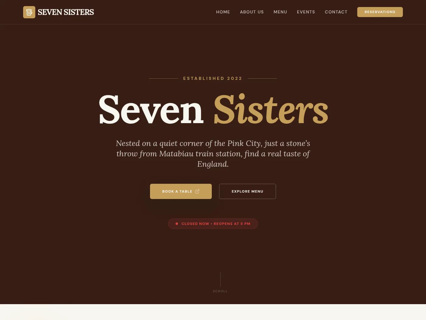 Seven Sisters UX Boost