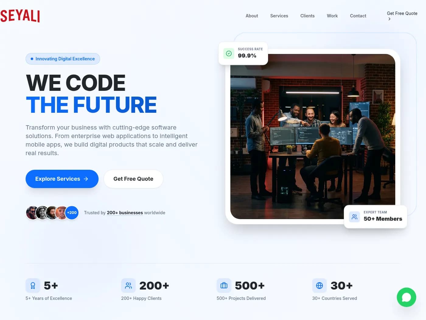 Seyali Static Site Clone
