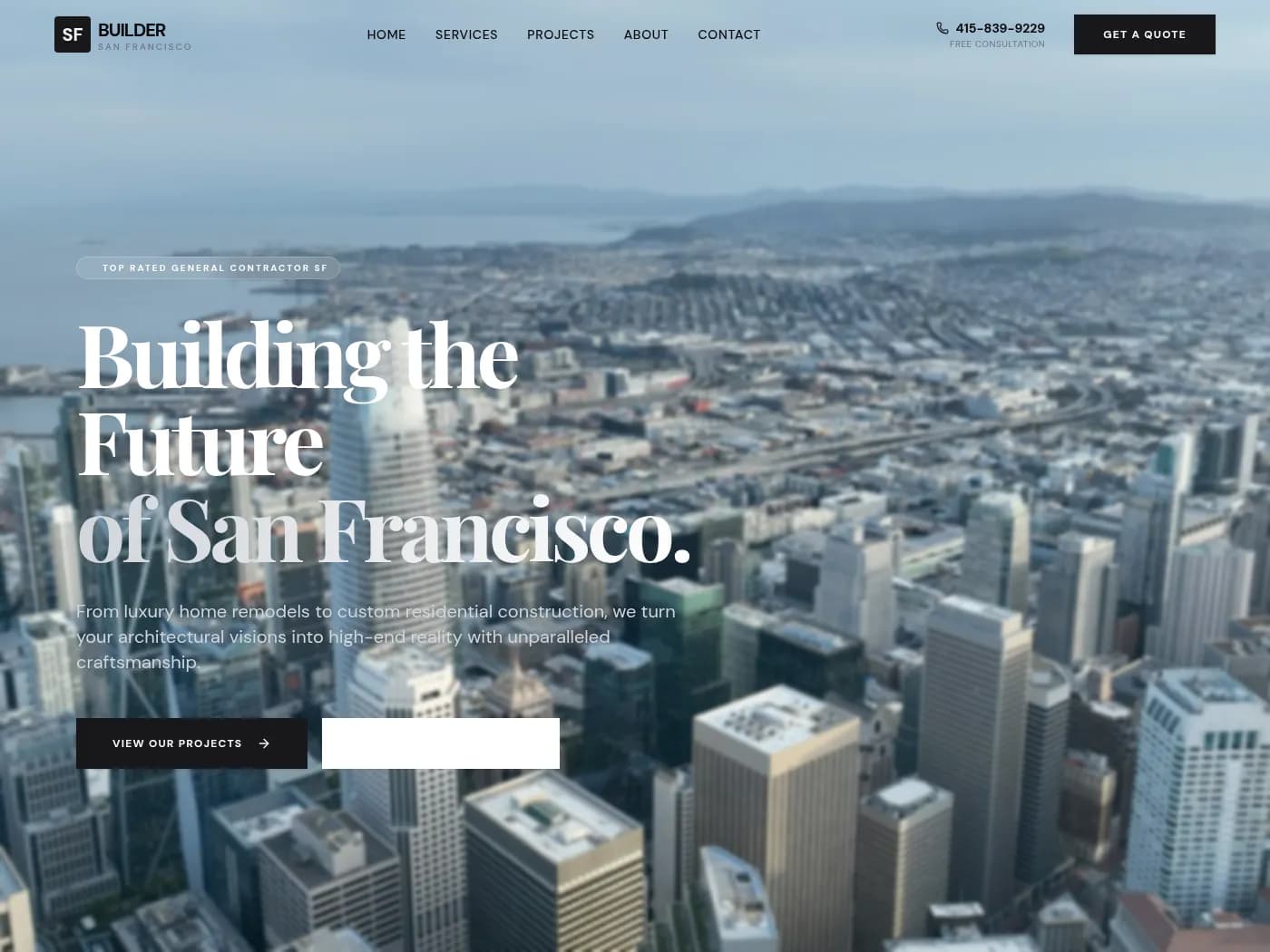 SF Builder Web Presence