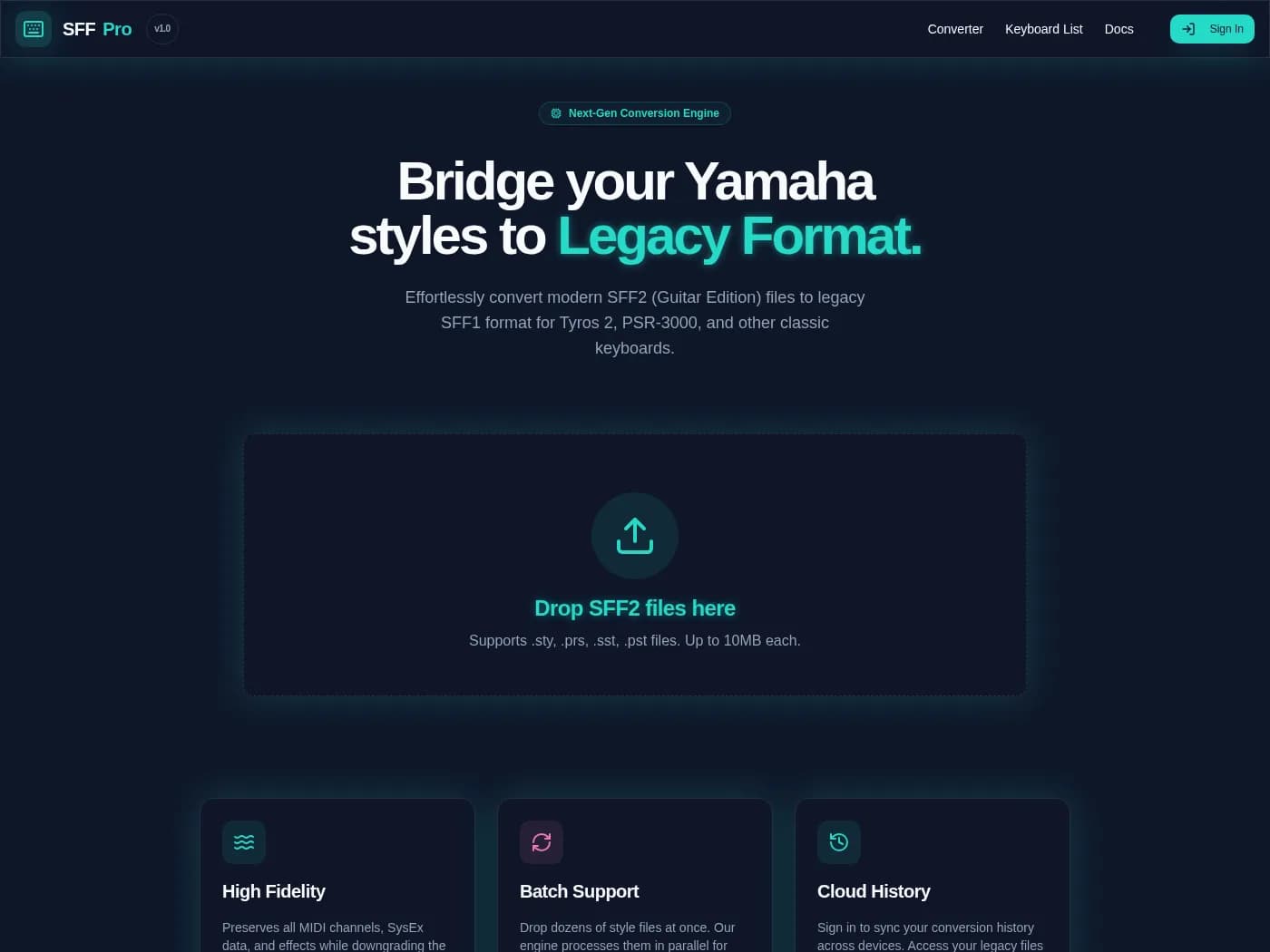 SFF File Converter