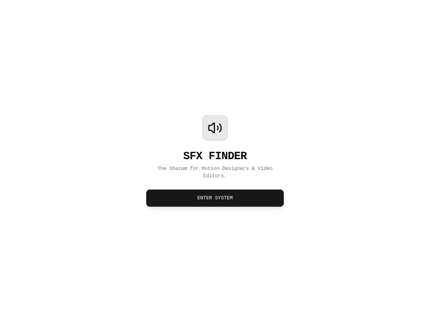 SFX Finder