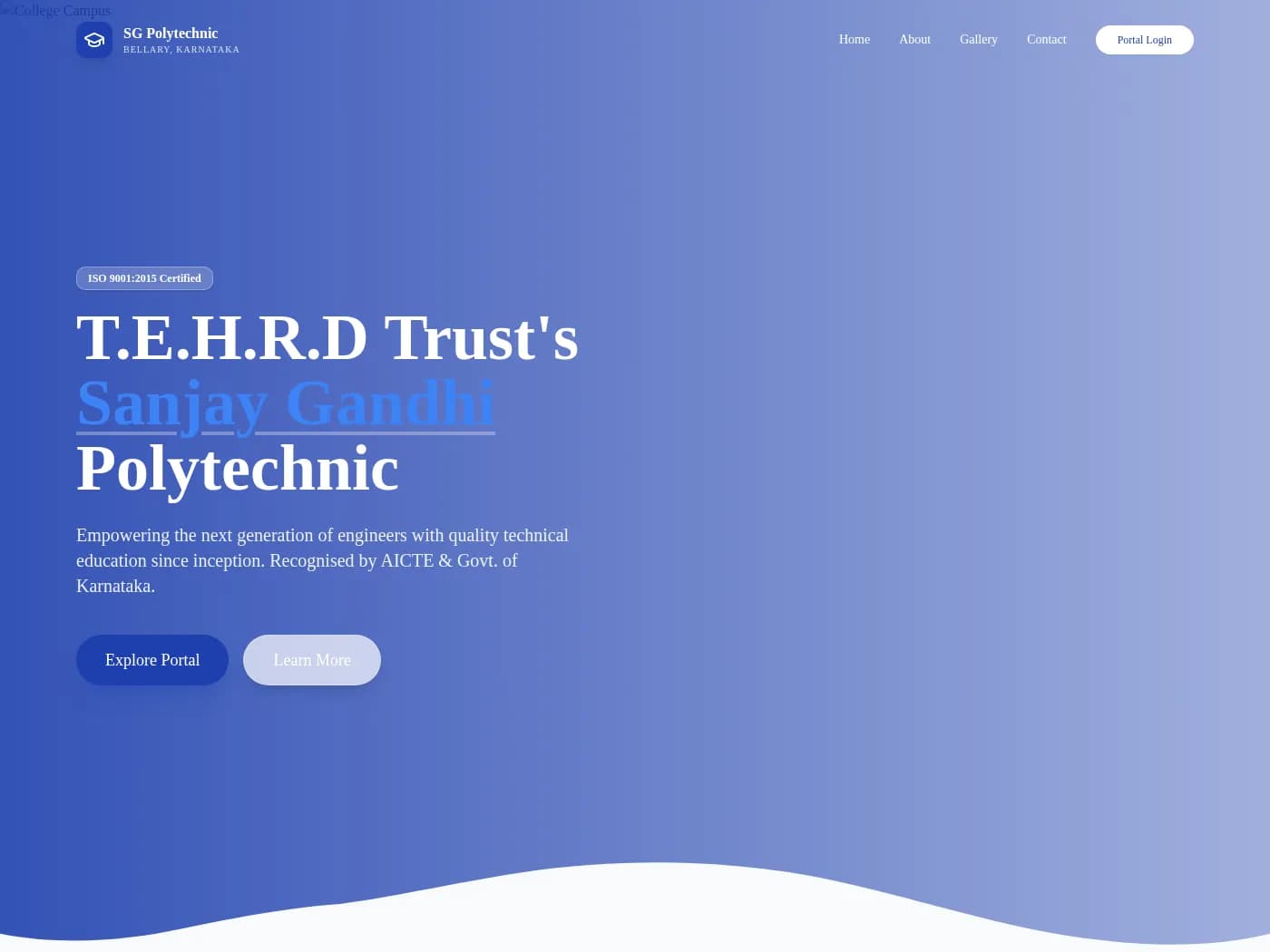 SG Polytechnic Portal