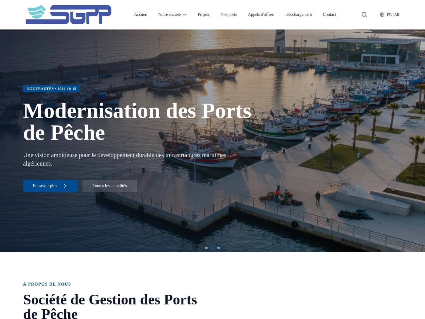 SGPP Website Clone