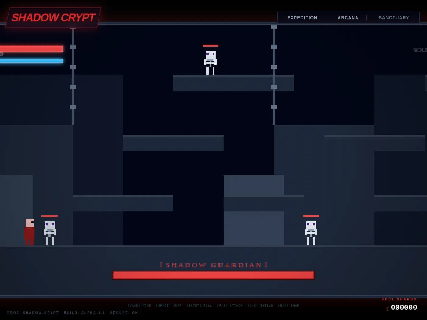 Shadow Crypt Roguelite