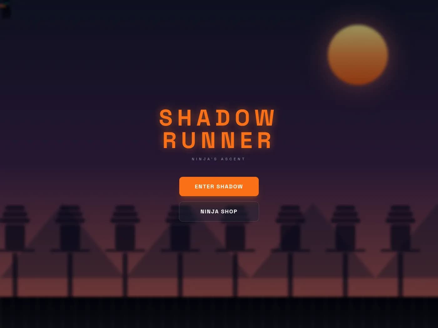Shadow Ninja Runner