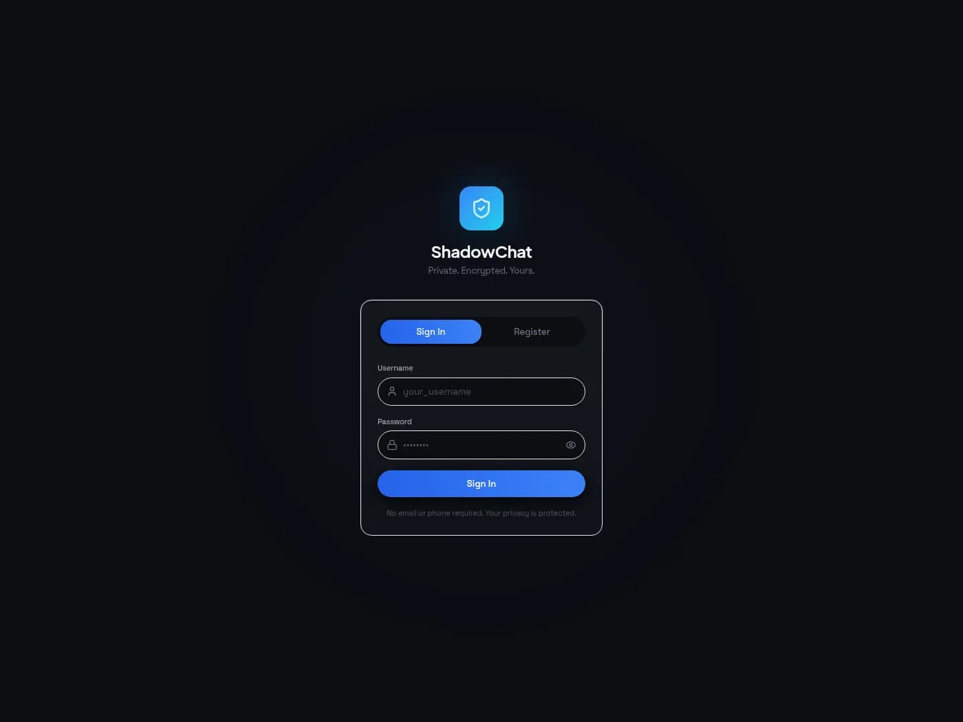 ShadowChat Messenger