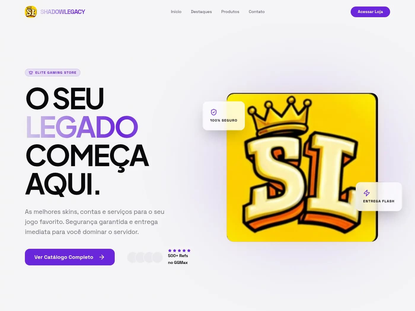 ShadowLegacy Storefront