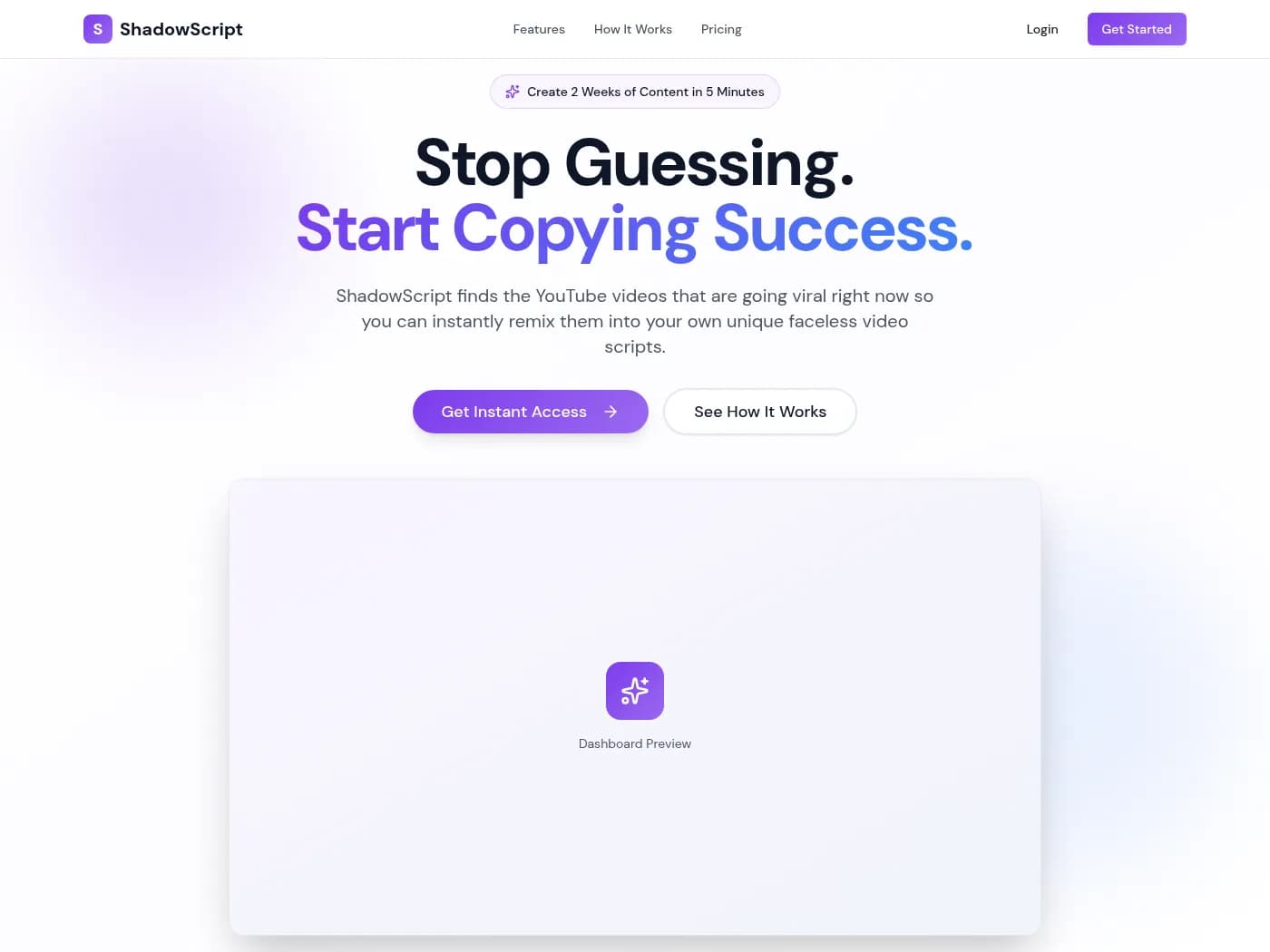 ShadowScript AI Clone