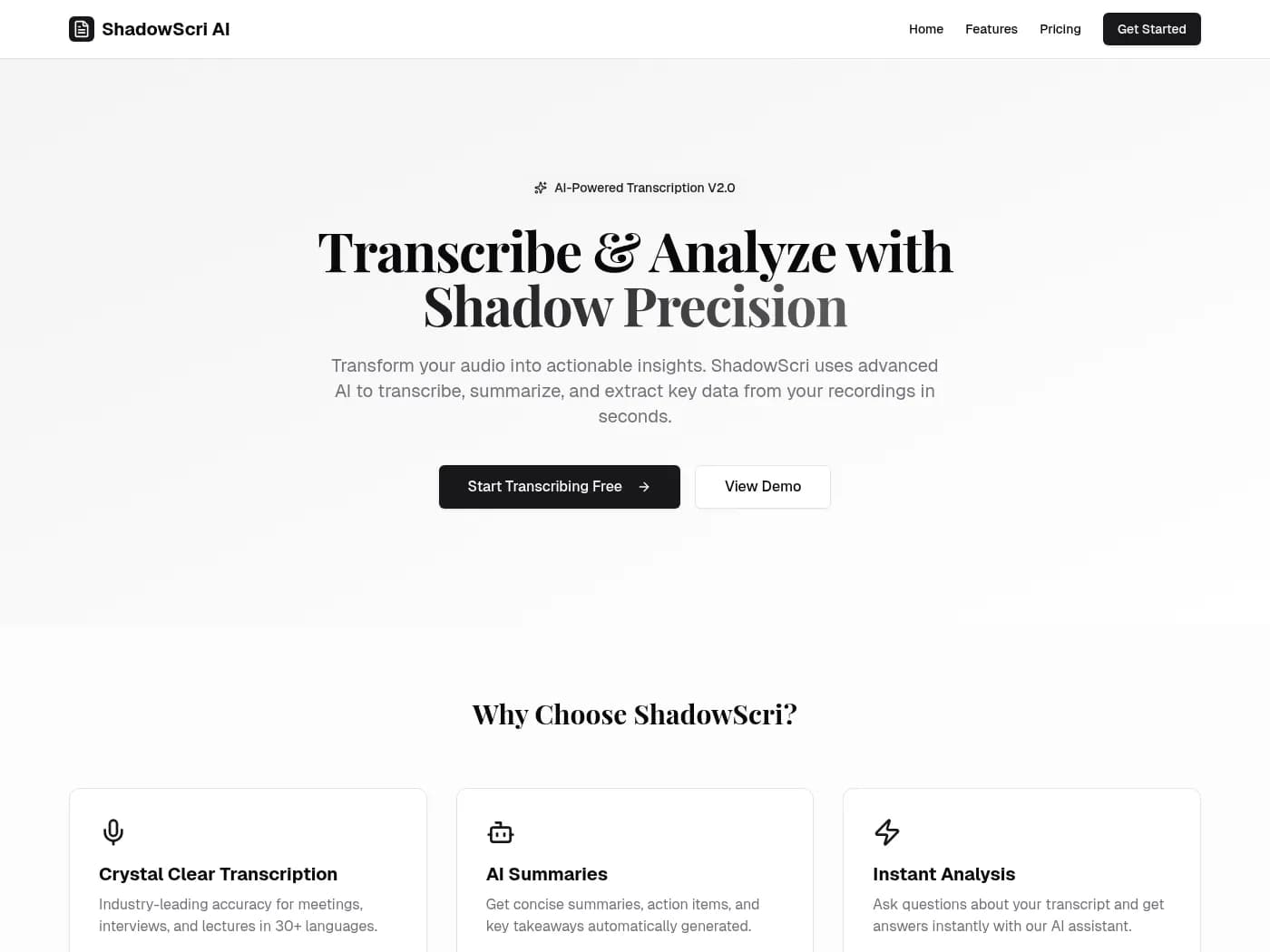 ShadowScri AI Fix