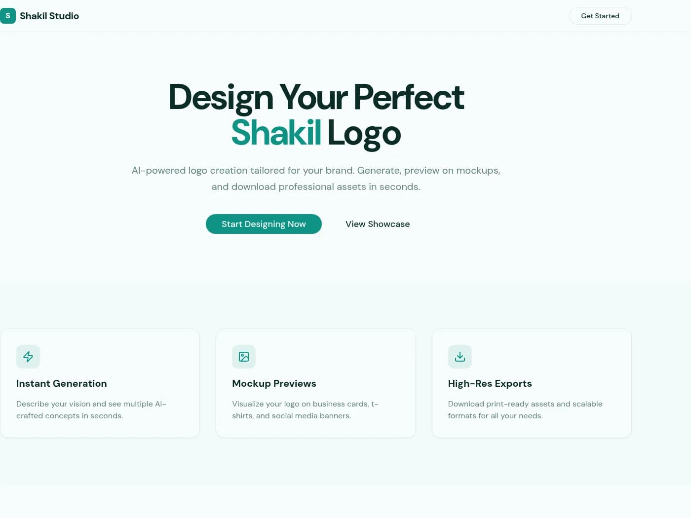 Shakil Logo Studio