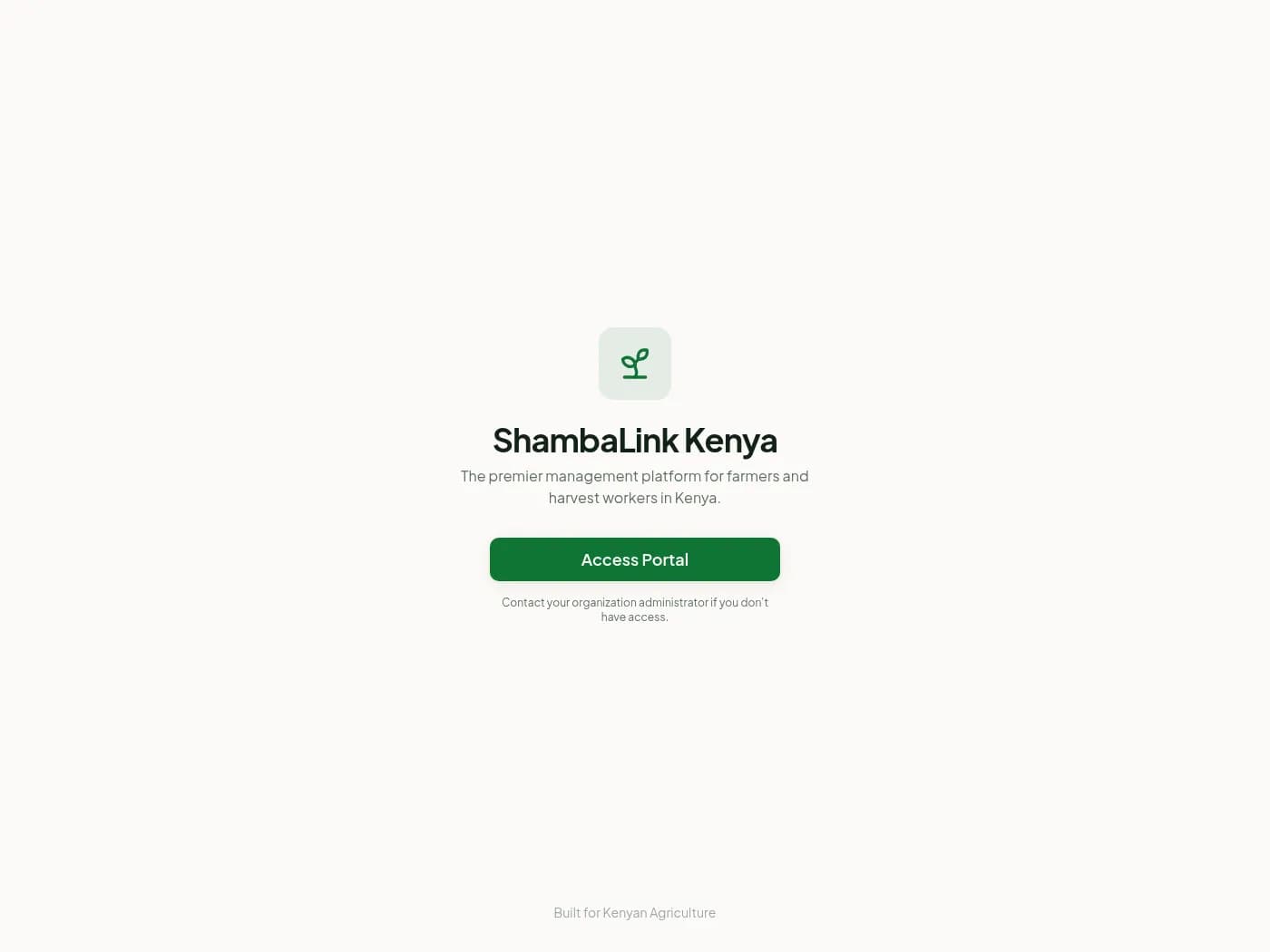 ShambaLink Kenya