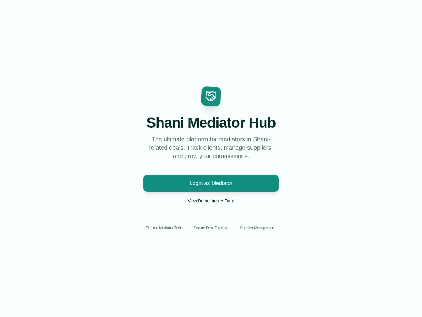 Shani Deals Mediator