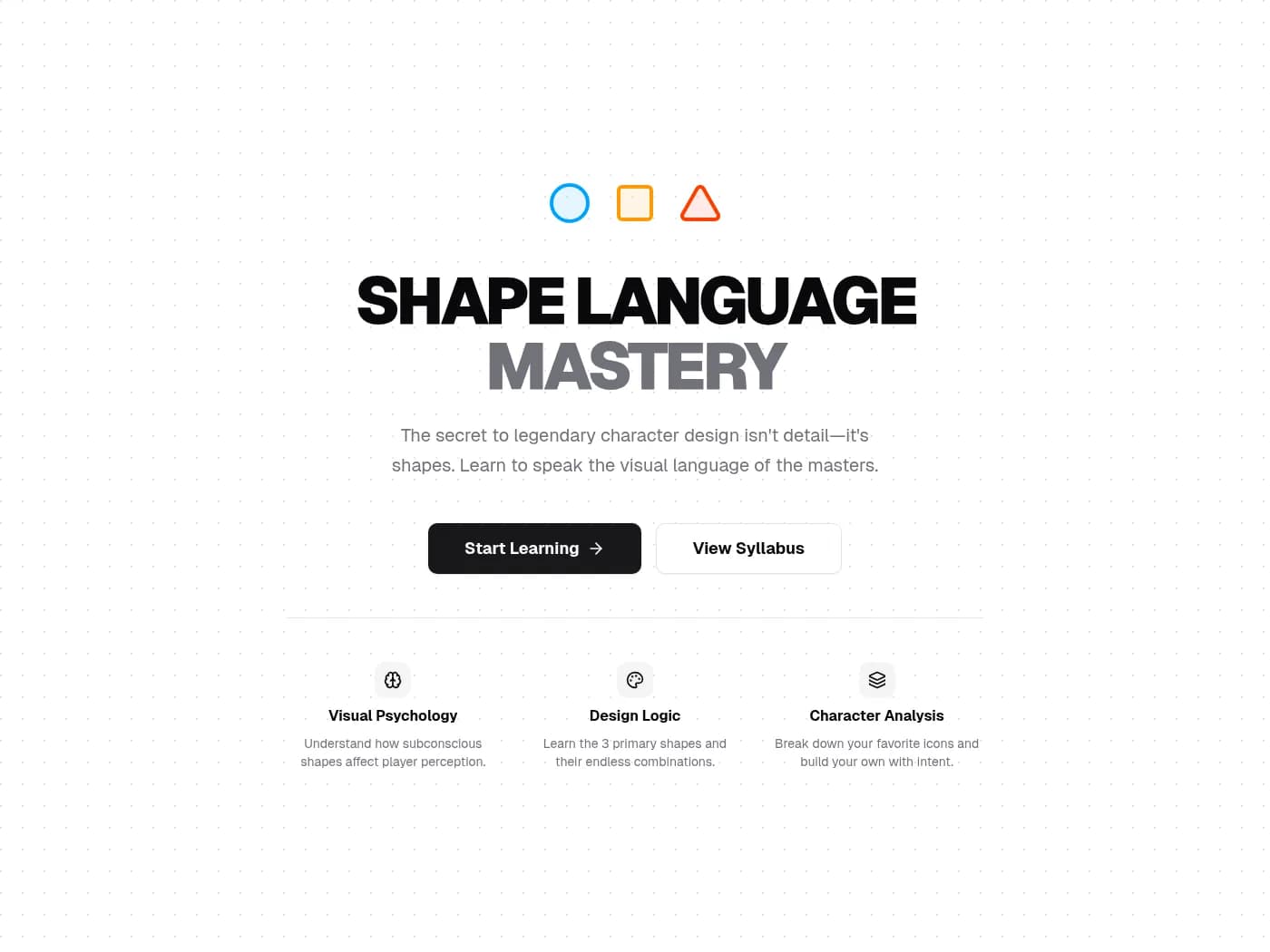 Shape Language Mastery