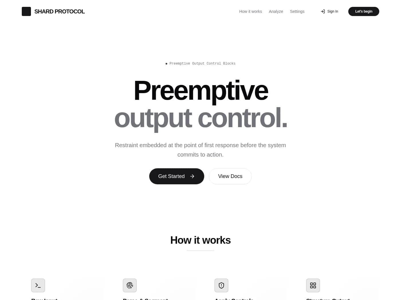 Shard Protocol Clone