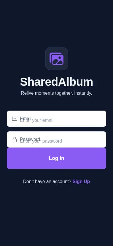 Shared Album App