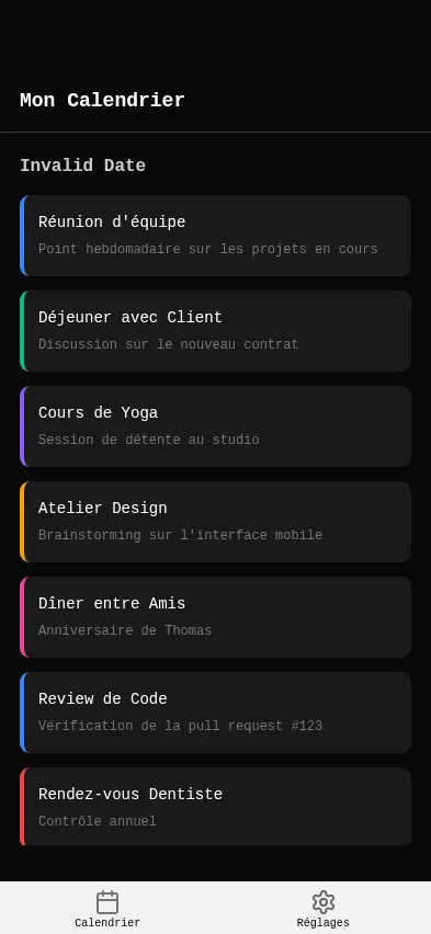 Clear Shared Calendar