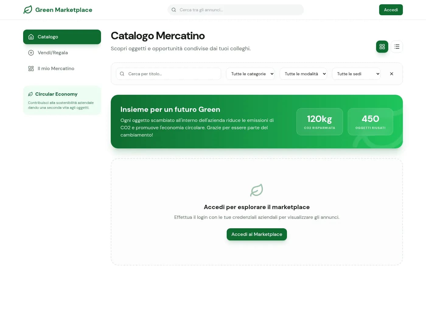 Company Green Marketplace