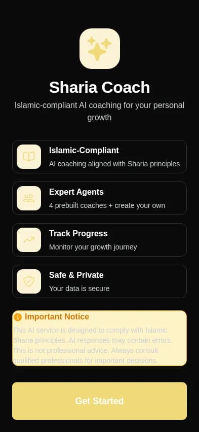 Sharia Coach Agents