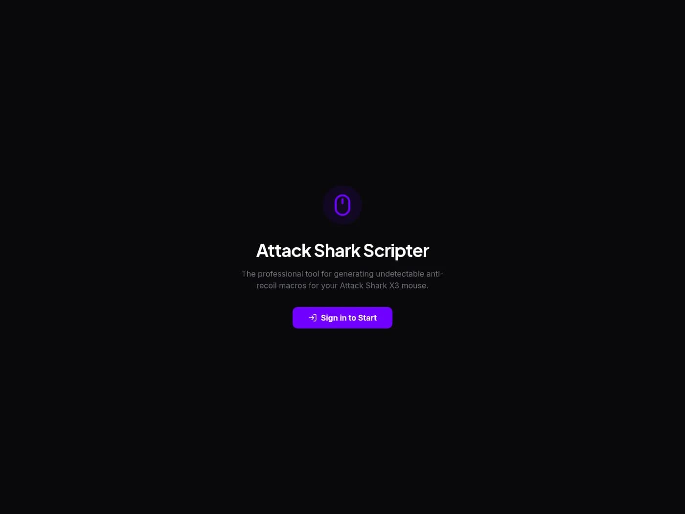 Attack Shark Mouse Scripter