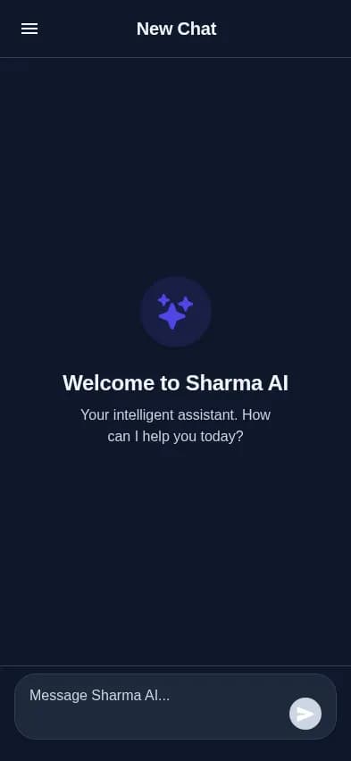 Sharma AI Chat App