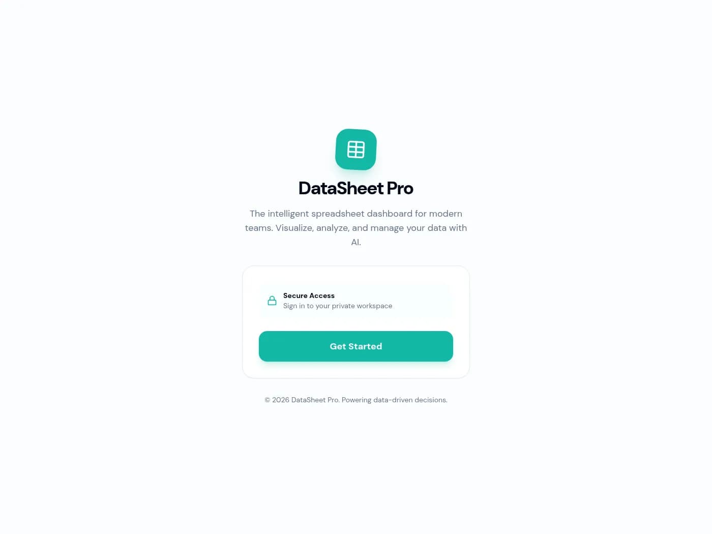 Sheet Data Dashboard