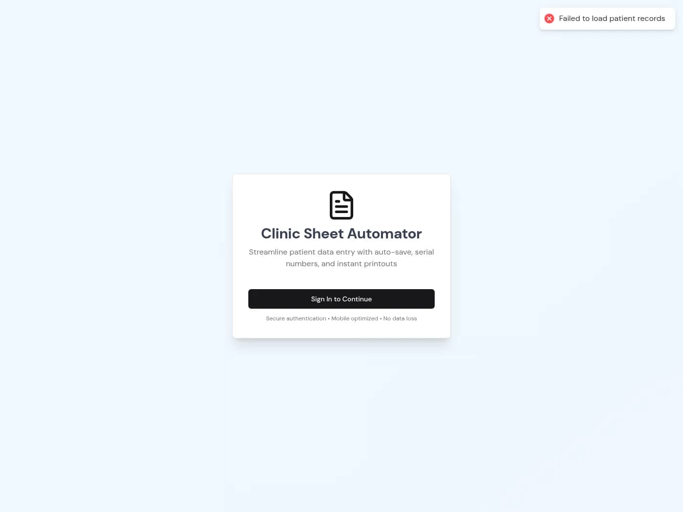 Clinic Sheet Automator