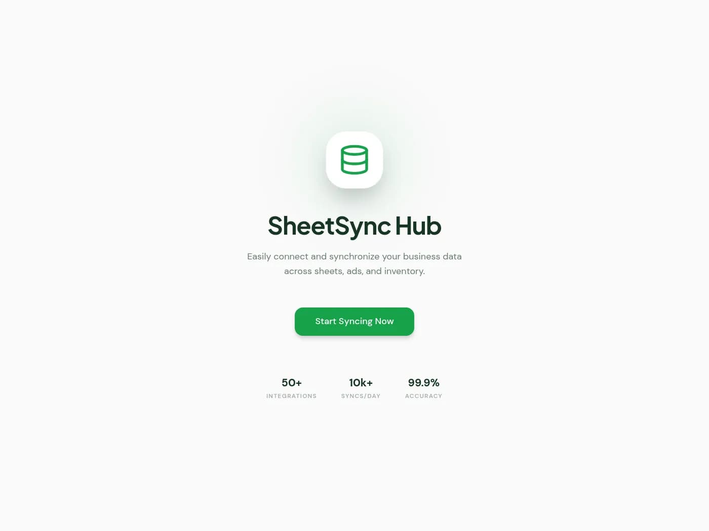 Spreadsheet Sync Hub