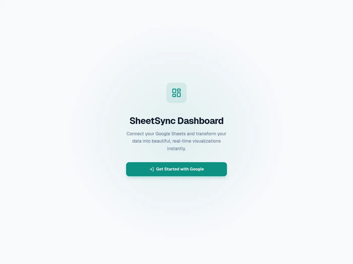 Sheets Sync Dashboard