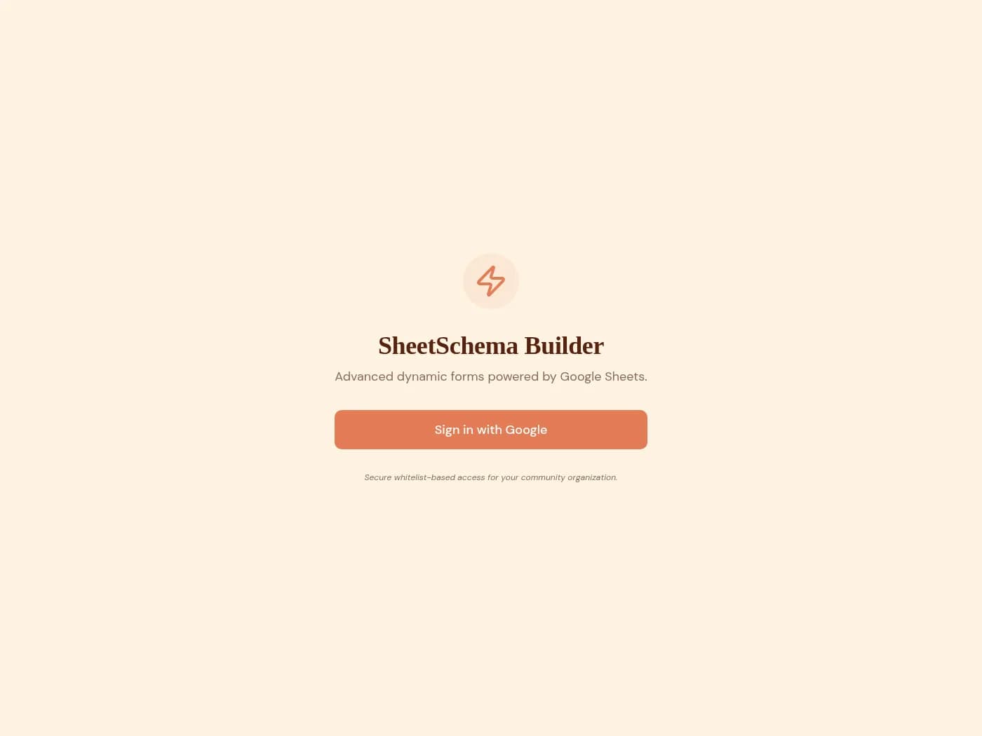 SheetSchema Builder