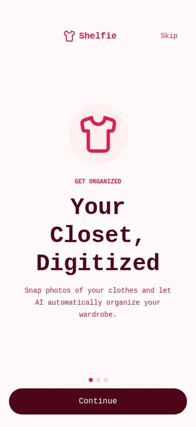 Shelfie AI Closet