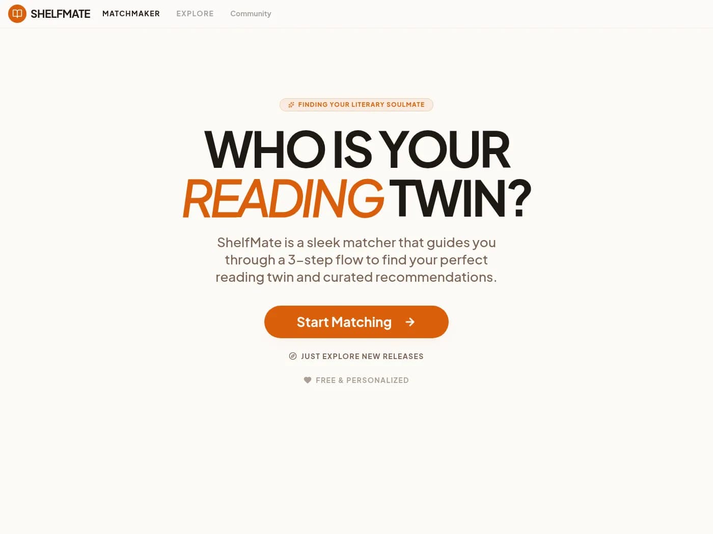 ShelfMate Book Matcher