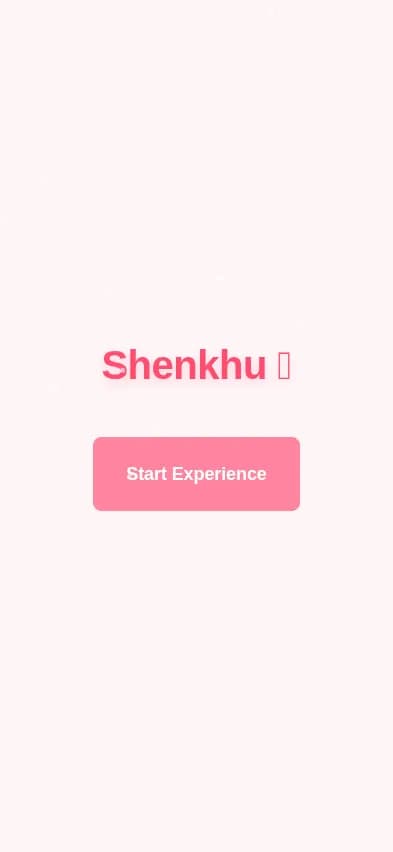 Shenkhu Valentine Experience