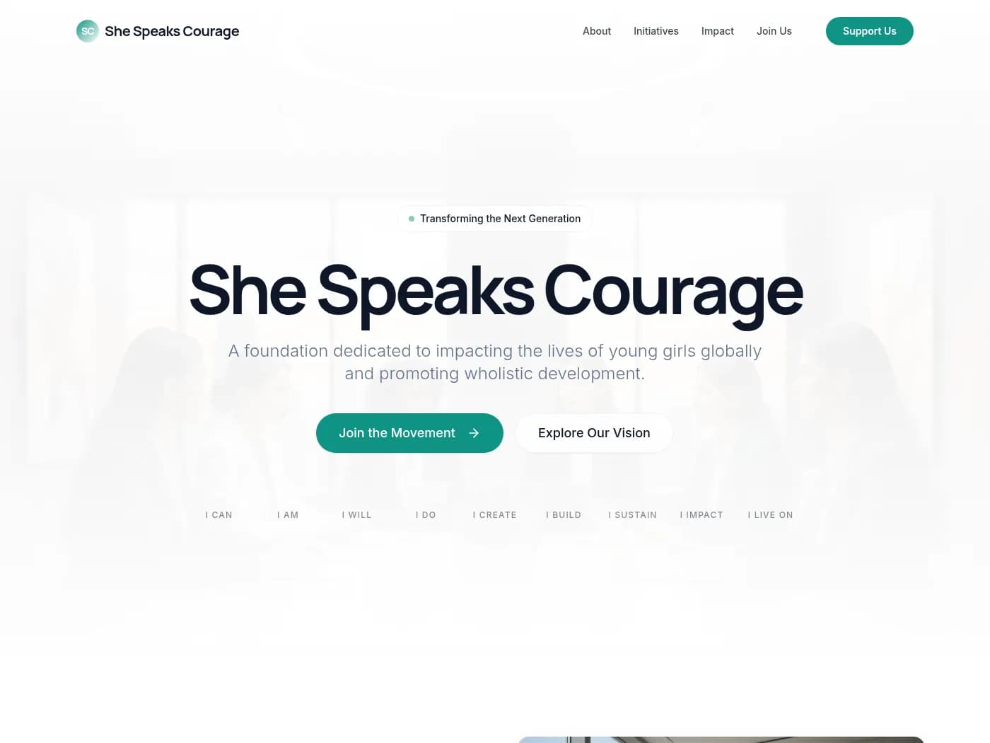 SheSpeaks NGO Site