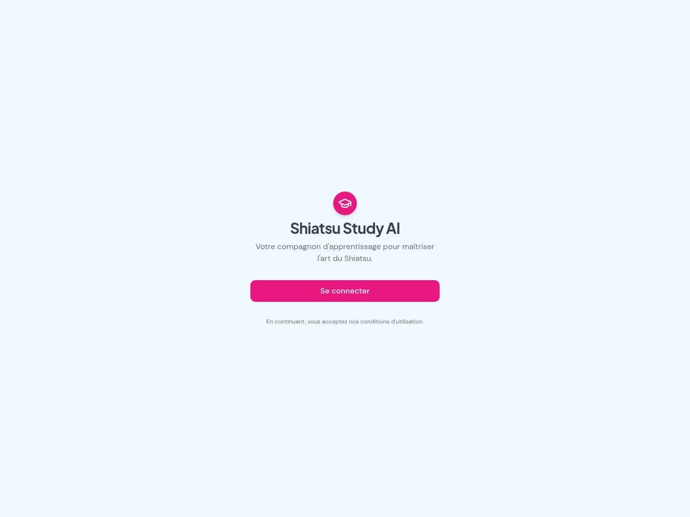 Shiatsu Study AI