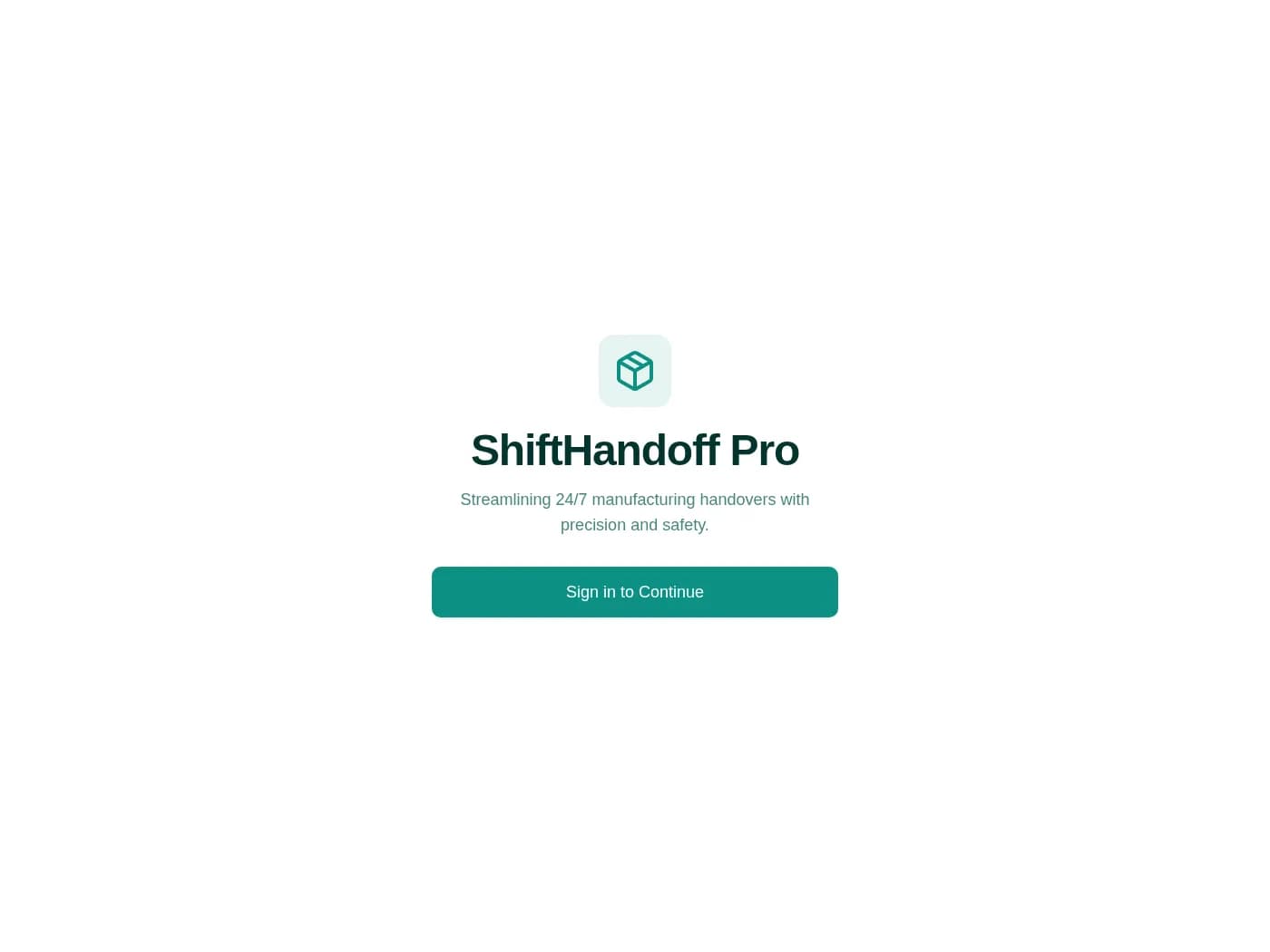 ShiftHandoff Pro