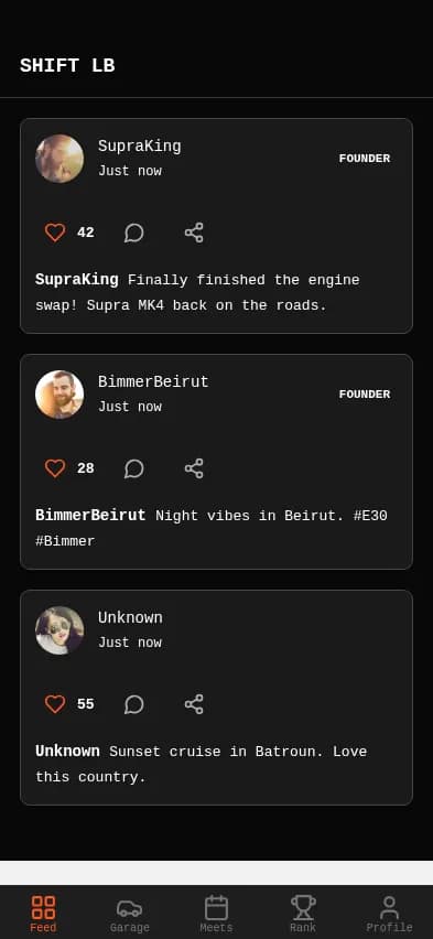 Shift LB