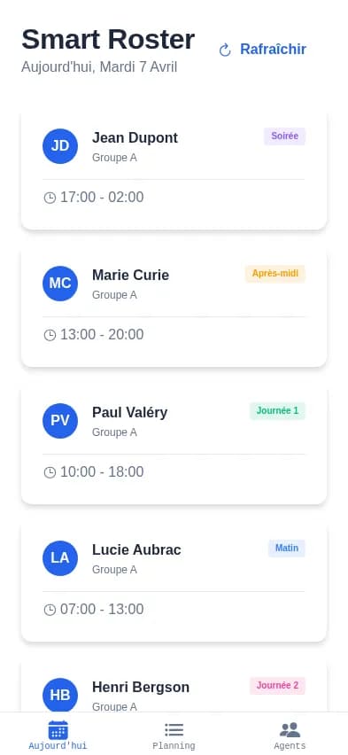 Smart Roster Planner