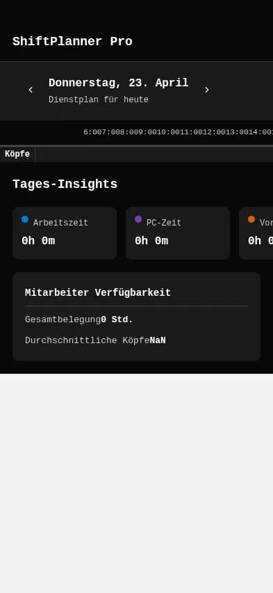 ShiftPlanner