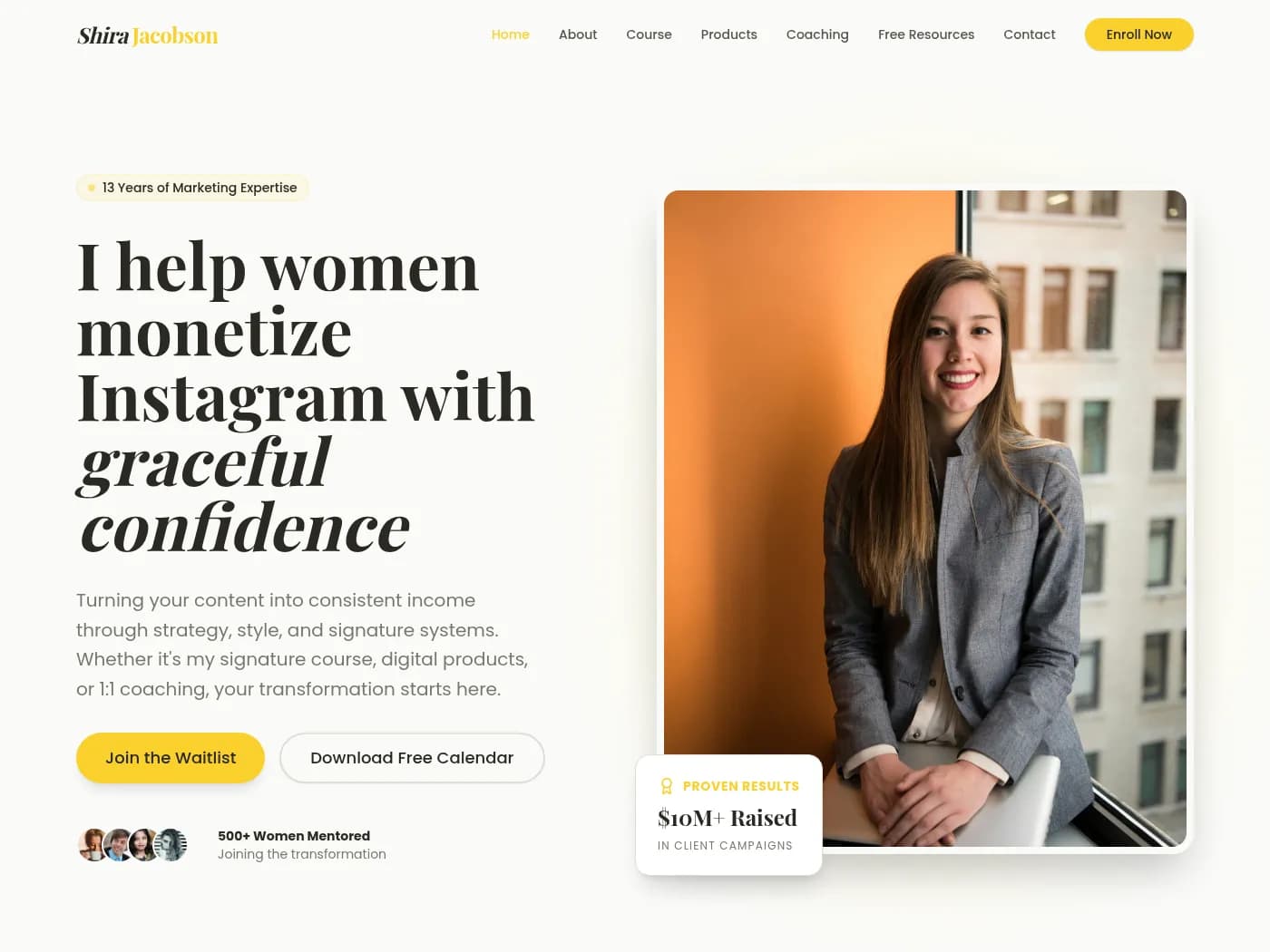 Shira Show Website