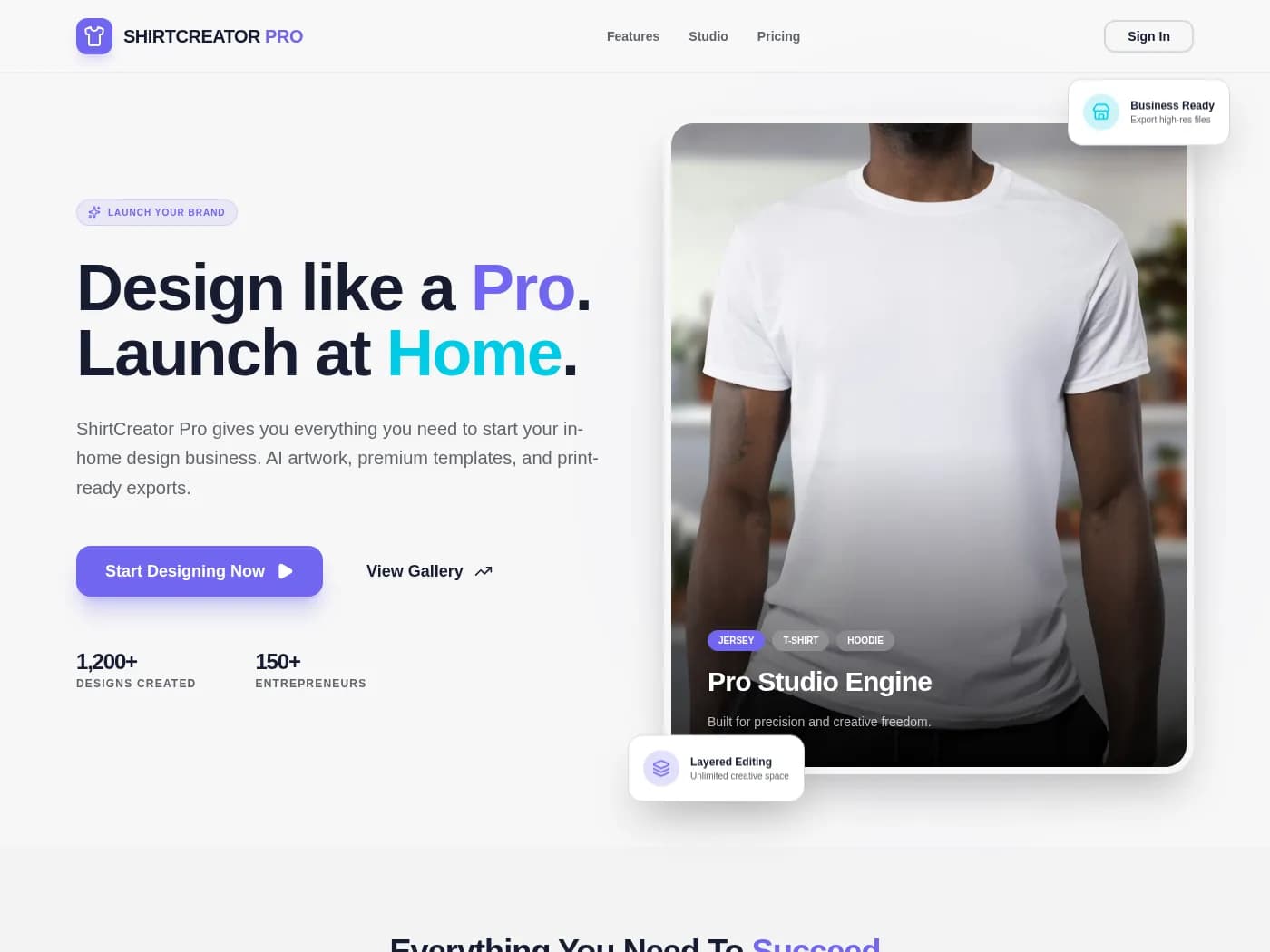 ShirtCreator Pro