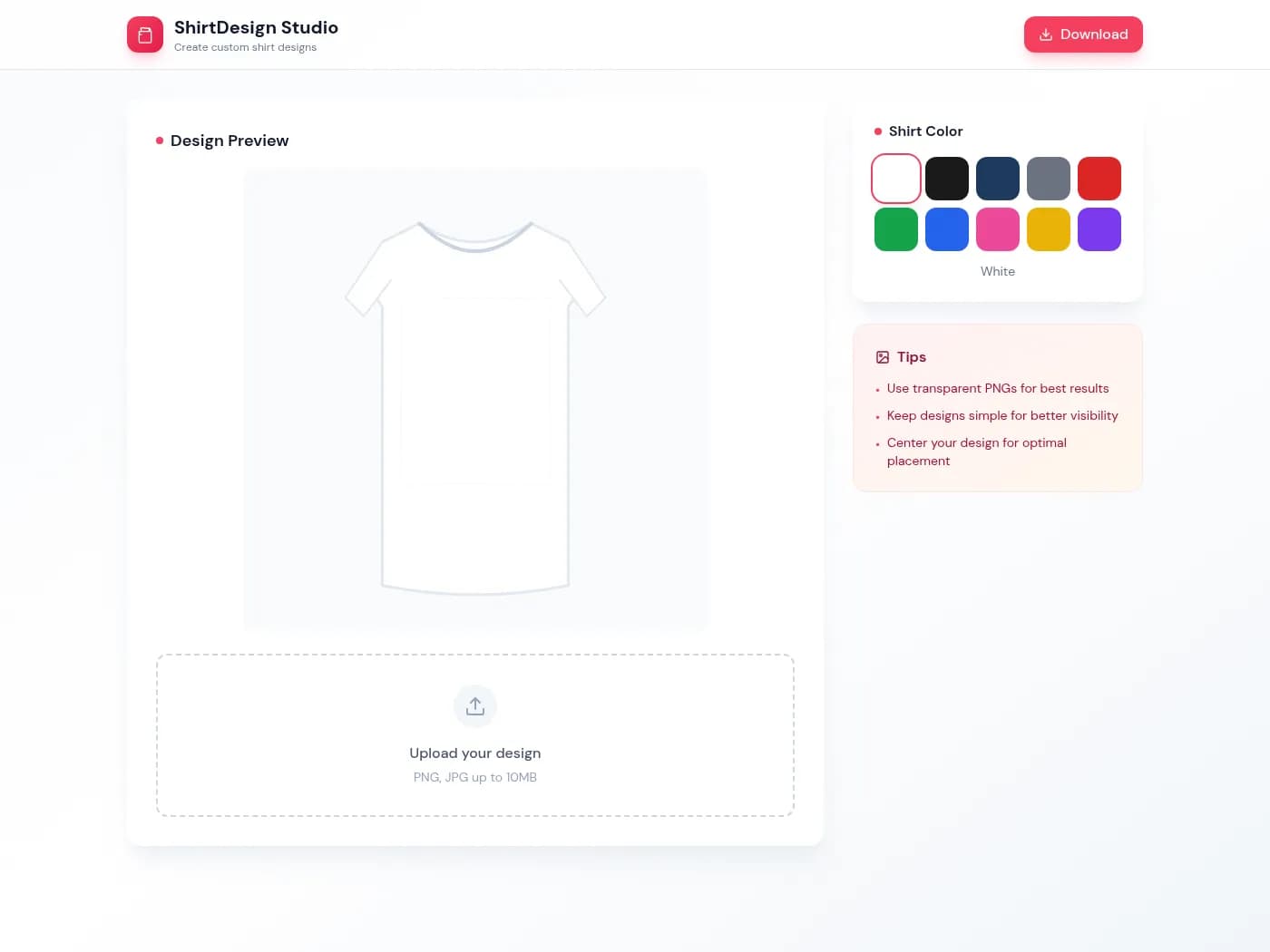 ShirtDesign Studio